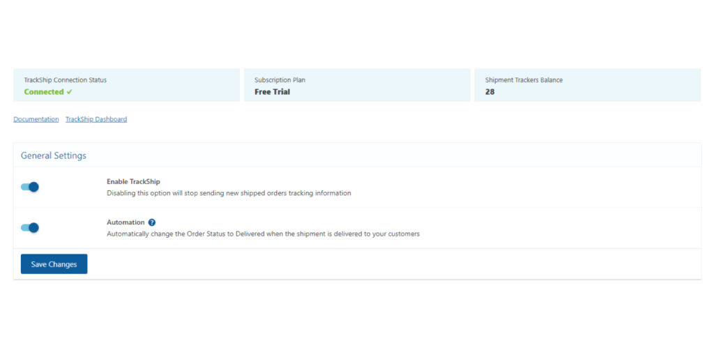 Post-Shipping Automation - TrackShip